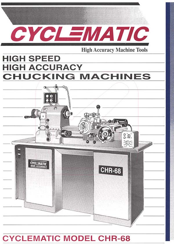 E-catalog of CNC Toolroom Lathe - CYCLEMATIC MACHINERY CO., LTD.
